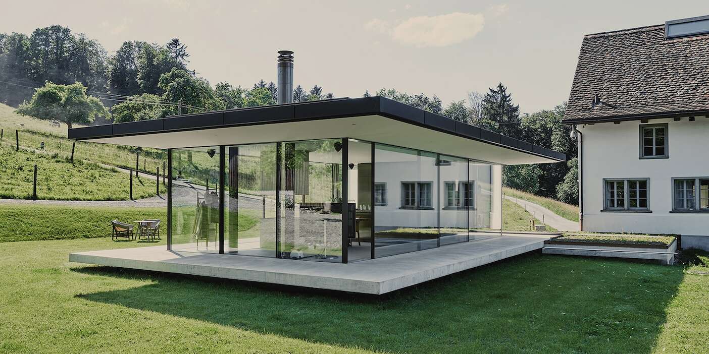 Exclusive frameless windows from swissFineLine